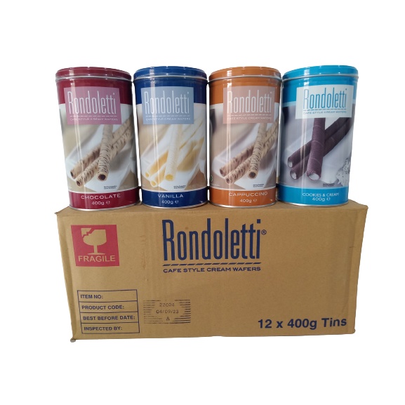 Jual RONDOLETTI 400 GR/ ASTOR RONDOLETTI WAFER STICK 400 GR | Shopee ...