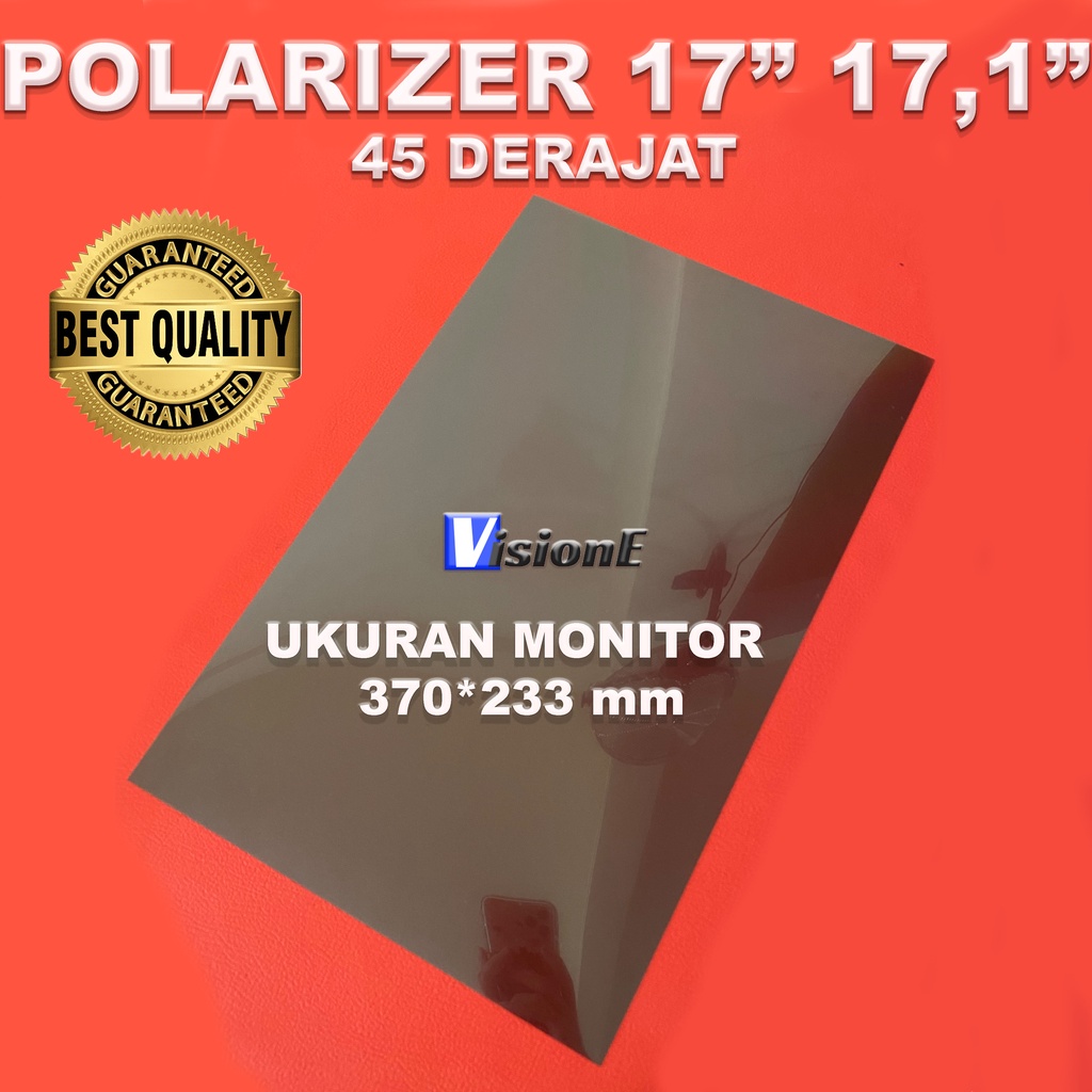 Jual POLARIZER LCD 17 INCH 45 DERAJAT polariser LCD LED 17 Inch 45 ...