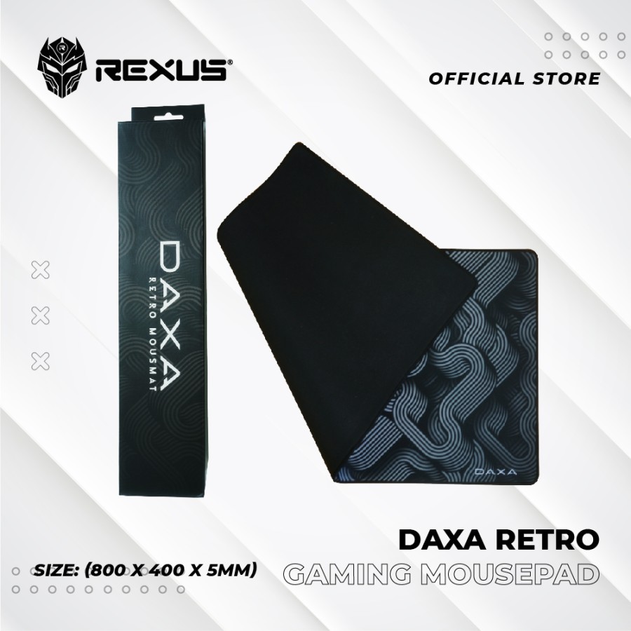 Jual Rexus Mousepad Gaming Daxa Retro Mousemat | Shopee Indonesia