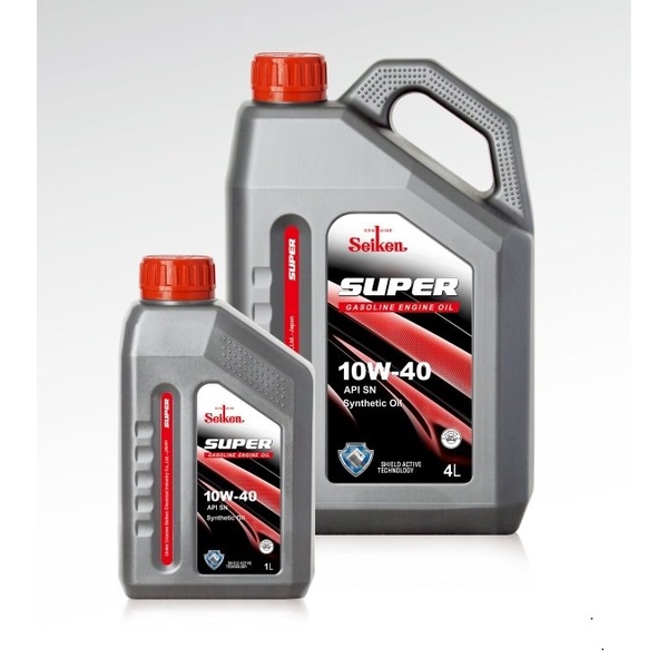 Jual Oli Seiken Super SAE 10W-40 4000ML / 4 Liter | Shopee Indonesia