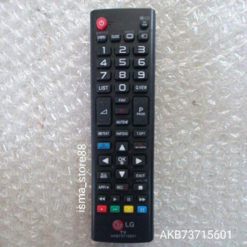 Jual REMOT TV LG SMART 3D LCD LED AKB73715601 | Shopee Indonesia