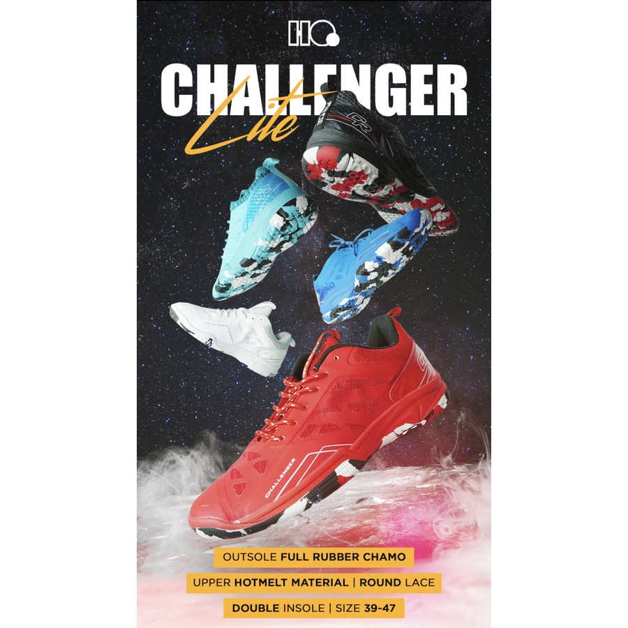 Jual Sepatu Badminton HI-QUA HIQUA NEW CHALLENGER LITE LIMITED EDITION ...