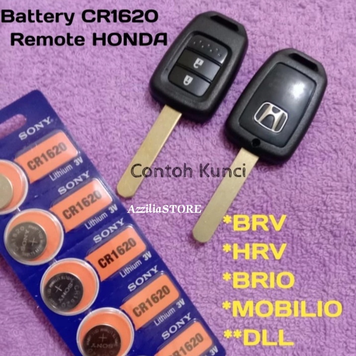 Jual Batrai/Baterai/Batre/Battery Untuk Kunci Remote/Remot Mobil Honda ...