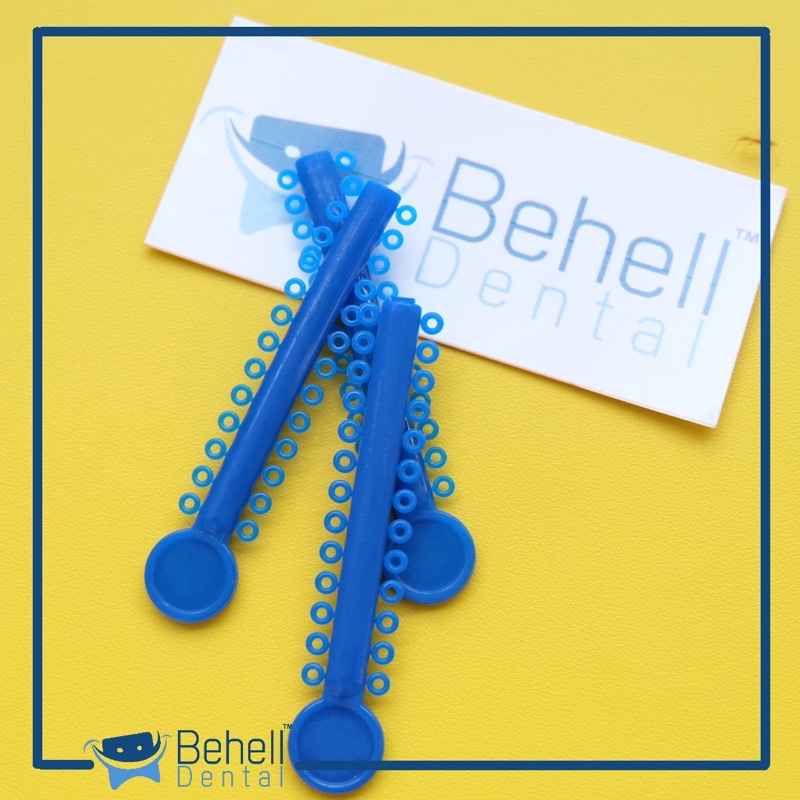 Jual Karet Behel Motif Power O ring Bulat PREMIUM - Dental rubber band ...