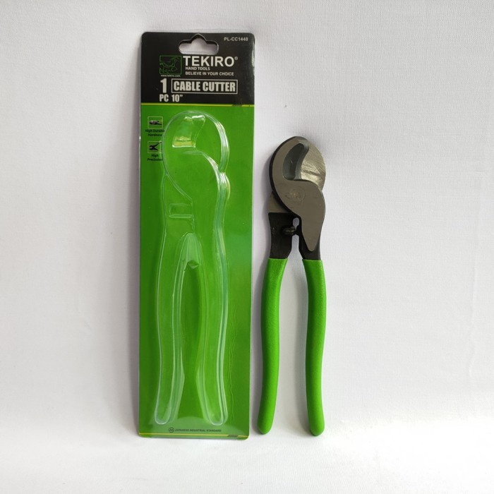 Jual TEKIRO TANG POTONG KABEL GUNTING KAWAT CABLE 10" 10 INCH PL-CC1448 ...