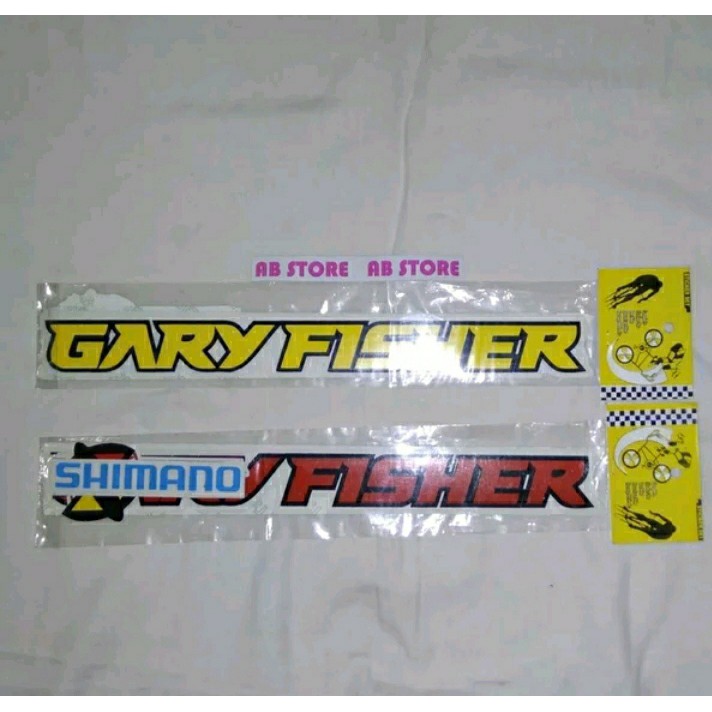 Jual stiker set sepeda motif Gary Fisher | Shopee Indonesia