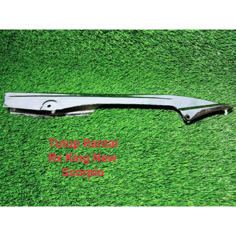 Jual Tutup Rantai Rx King New Plat Besi Tebal Chrome | Shopee Indonesia