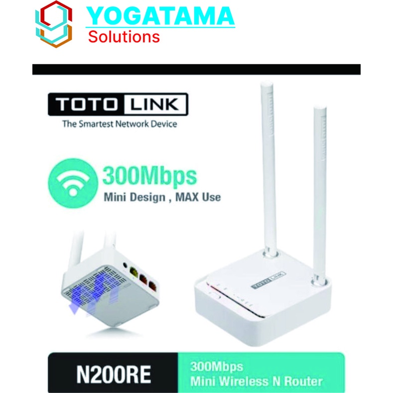 Jual TOTOLINK N200RE V4 Wireless N Router 300Mbps | Shopee Indonesia