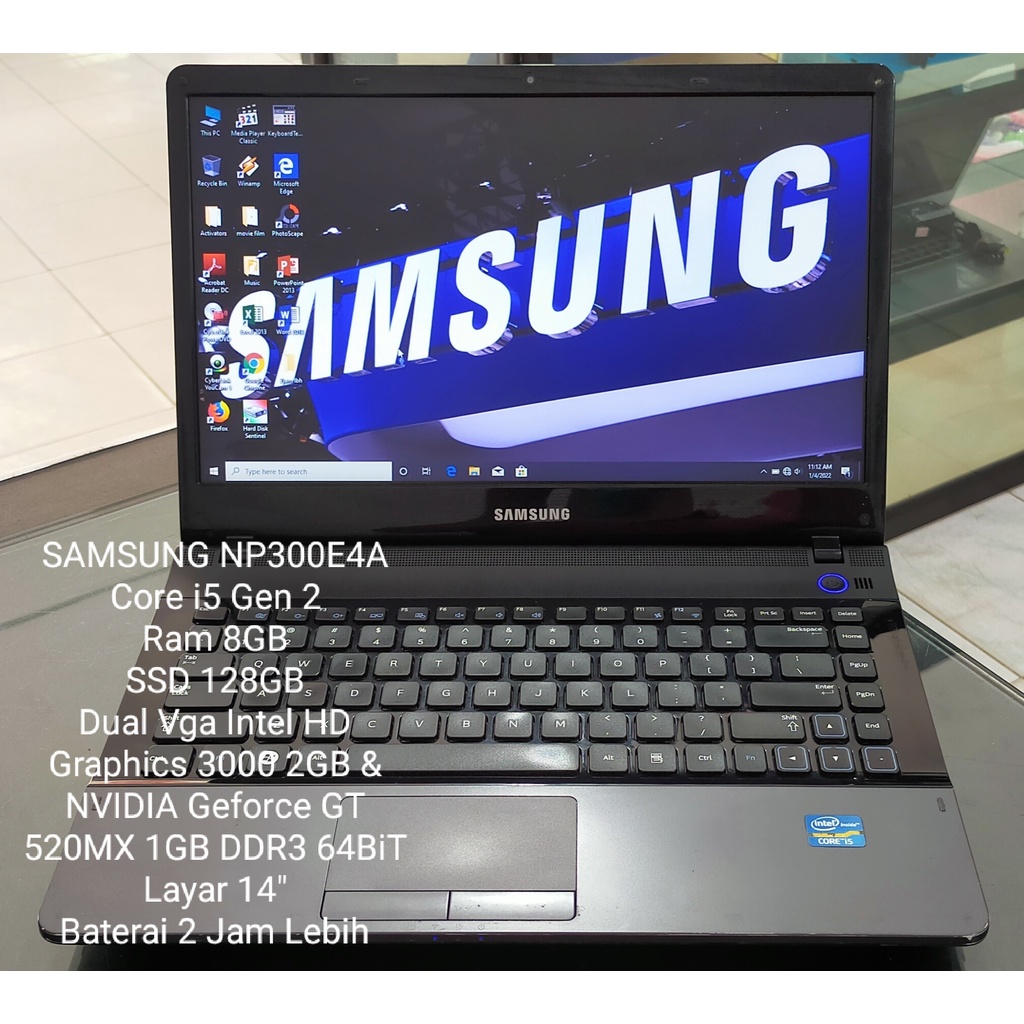 Jual SAMSUNG NP300E4A core i5-2450M 2.50GHz 4CPUs | Shopee Indonesia