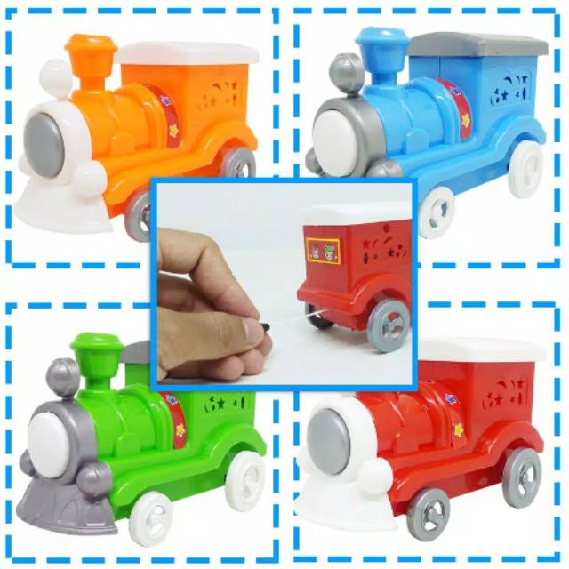 Jual Mainan kereta api tarik warna | Shopee Indonesia
