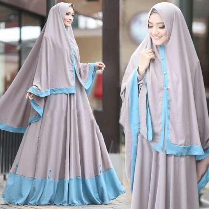 Jual Dijual Grosir Fashion Muslim Syari Layla Abu SW Baju Muslim Wanita ...