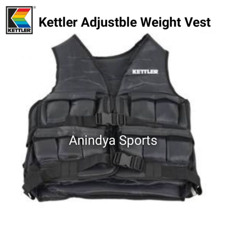 Jual Rompi Pemberat / Bending Kettler Adjustble Weight Vest 10kg ...