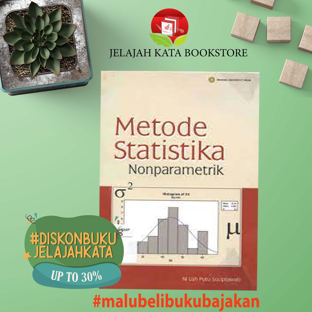 Jual Buku METODE STATISTIKA NONPARAMETRIK - NI LUH PUTU SUCIPTAWATI - UDAYANA PRESS - ORIGINAL ...