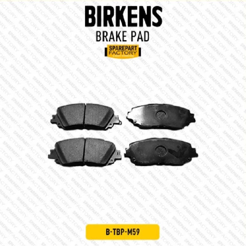 Jual Kampas Rem Brake Pad Depan Innova Zenix 23-On Camry 20-On Corolla ...