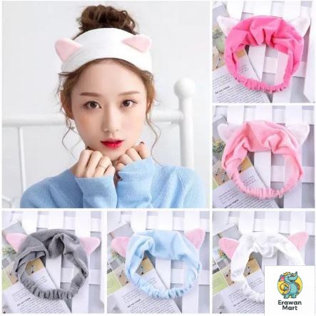 Jual COD - Bandana / Bando Korea Import Headband Kain Karet Motif ...