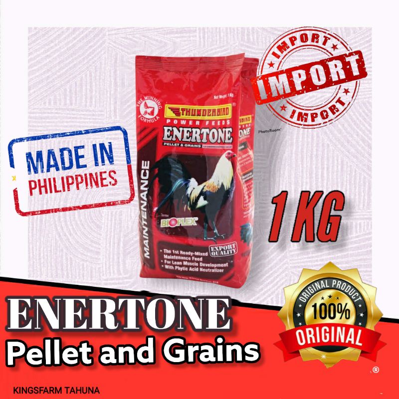 Jual ENERTONE Pellet & Grains (Pakan Ayam Pelet campur biji2an ...