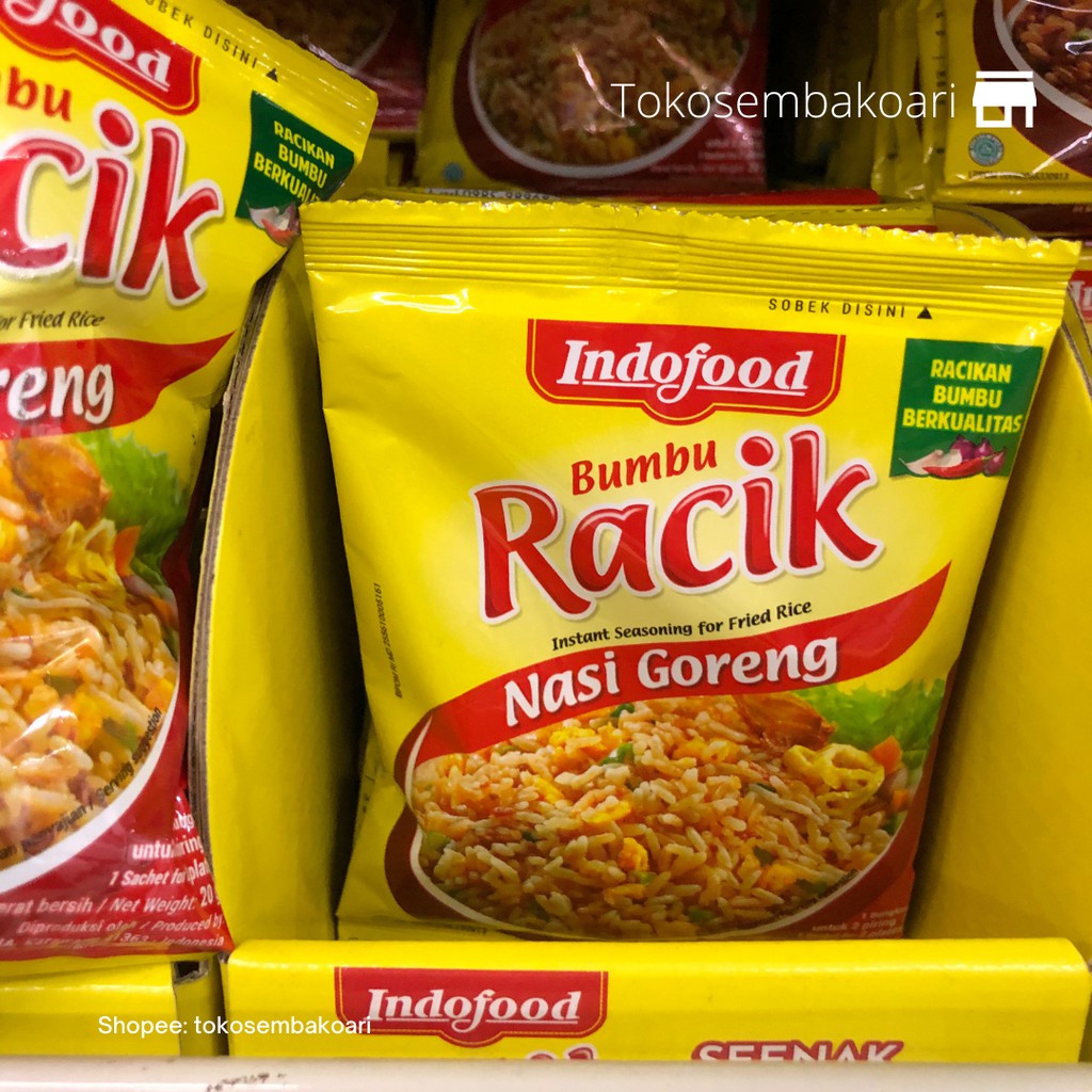 Jual Indofood Bumbu Racik All Varian 20 g | Shopee Indonesia
