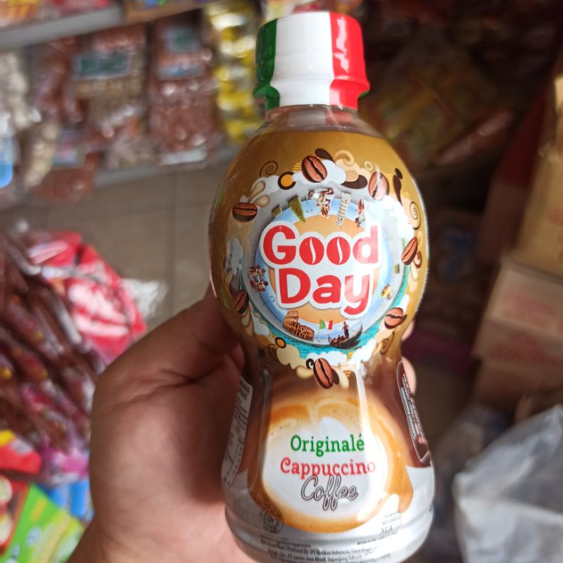 Jual Minuman Kopi Coffee Good Day Goodday Botol 250 Ml Cappuccino ...