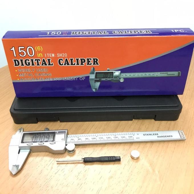Jual Vernier Caliper Sketmat Jangka Sorong Digital Sigmat Stainless 150 Mm | Shopee Indonesia
