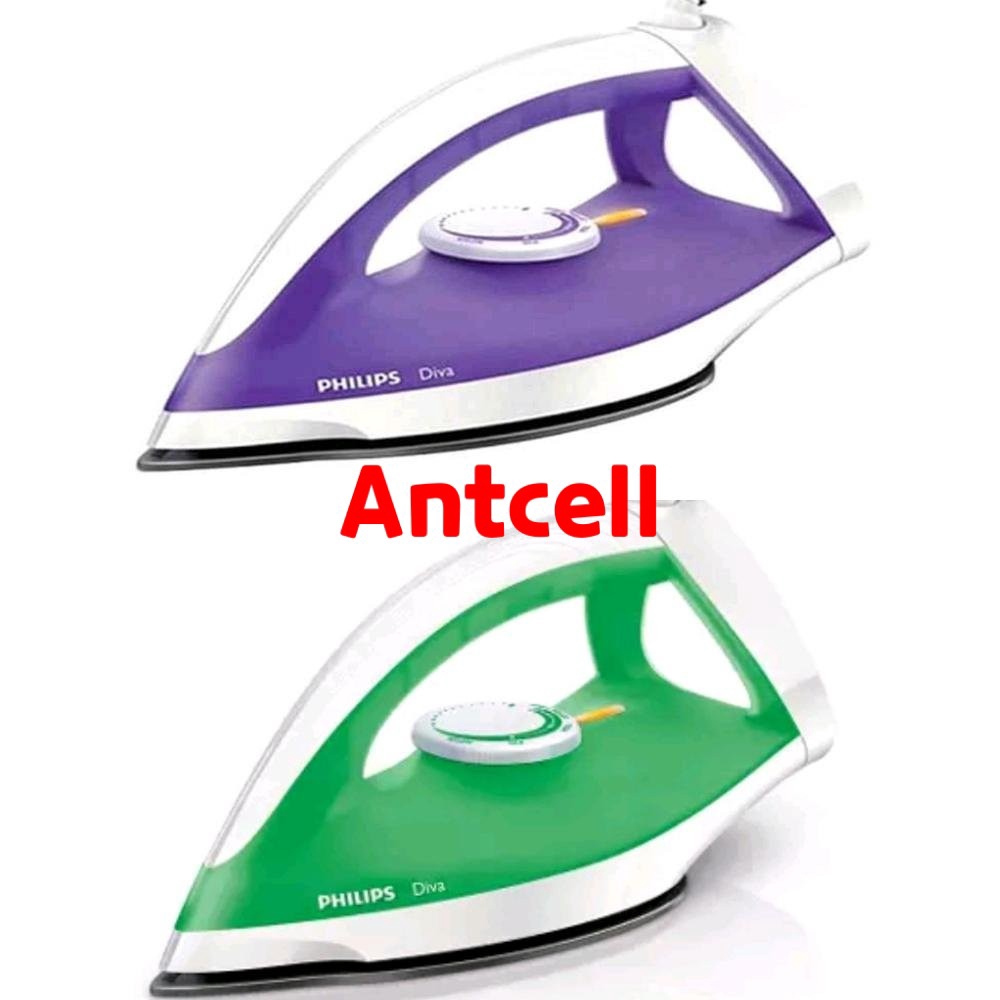 Jual SETRIKA PHILIPS DIVA GC-122 ANTI LENGKET 350W GC122 GC 122 | Shopee Indonesia