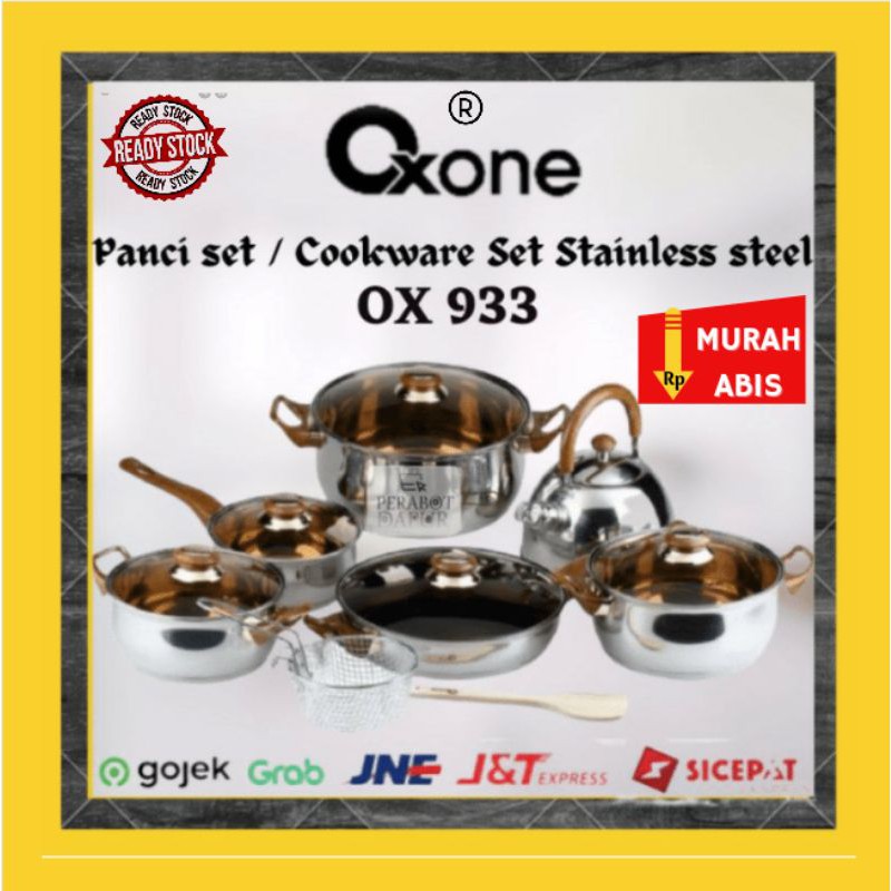 Jual Oxone Panci Oxone Panci Set Stainles Oxone Panci Oxone Wajan Oxone ...