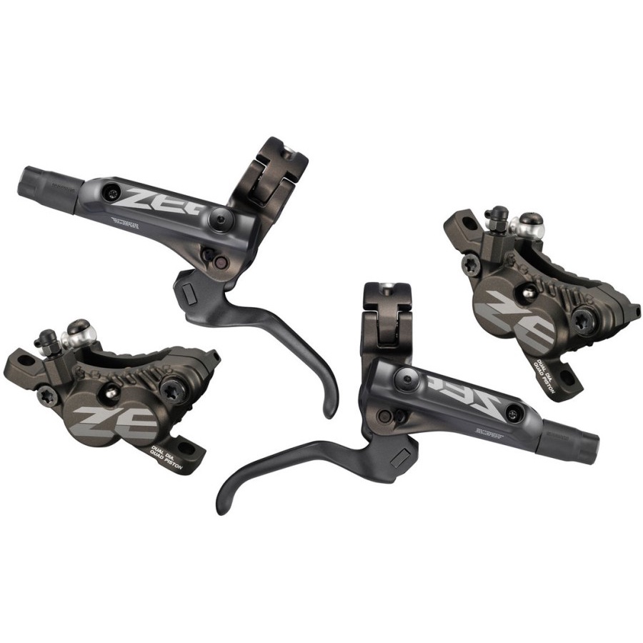 Jual Brakeset breakset Shimano ZEE M640 4Piston ( BARU ) | Shopee Indonesia