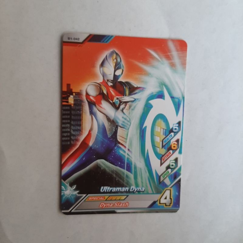 Jual Ultraman Card R/B normal Card B1-042 Ultraman Dyna original ...