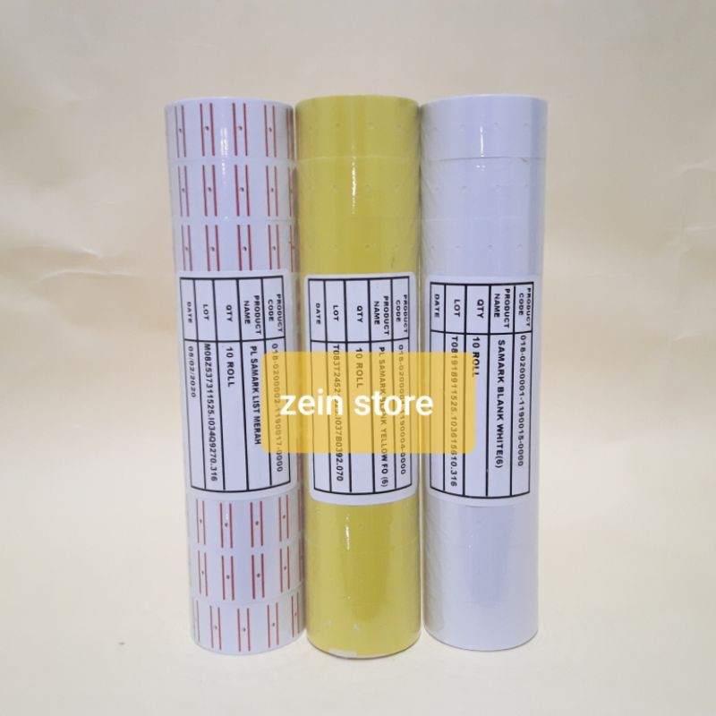 Jual LABEL SAMARK ORIGINAL SATO / ORIGINAL LABEL SAMARK | Shopee Indonesia