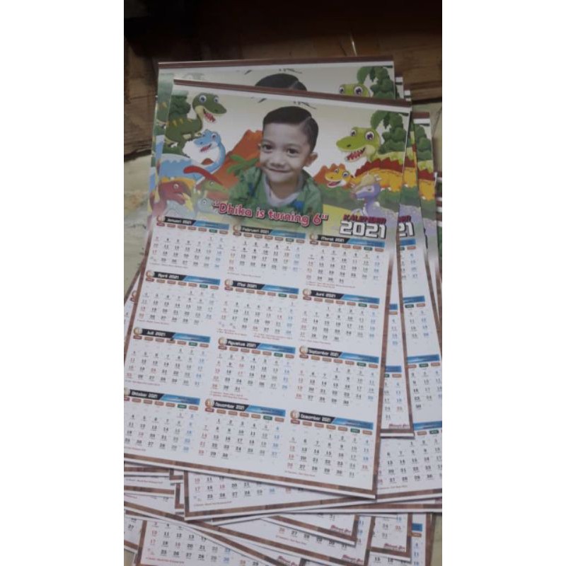 Jual Kalender Art Paper satu muka | Shopee Indonesia