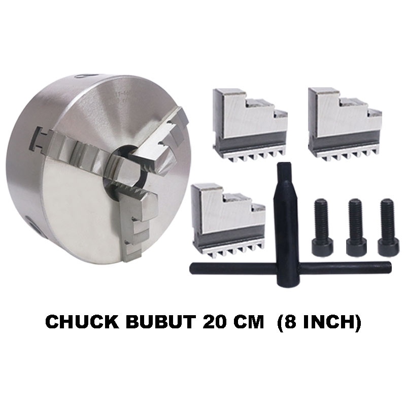 Jual EELIC CUB-K11200 Chucks bubut penjepit bahan mesin bubut kepala ...