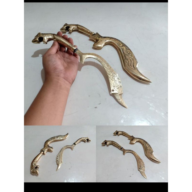 Jual Kujang full kuningan Hoby dan Koleksi | Shopee Indonesia