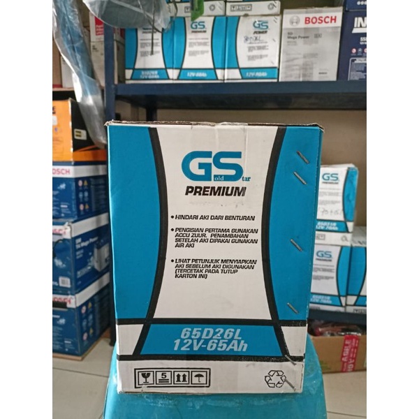 Jual AKI BATERAI BASAH GS GOLDSTAR NS70L/65D26L GRS 3 BLN ESCAPE XTRAIL ...