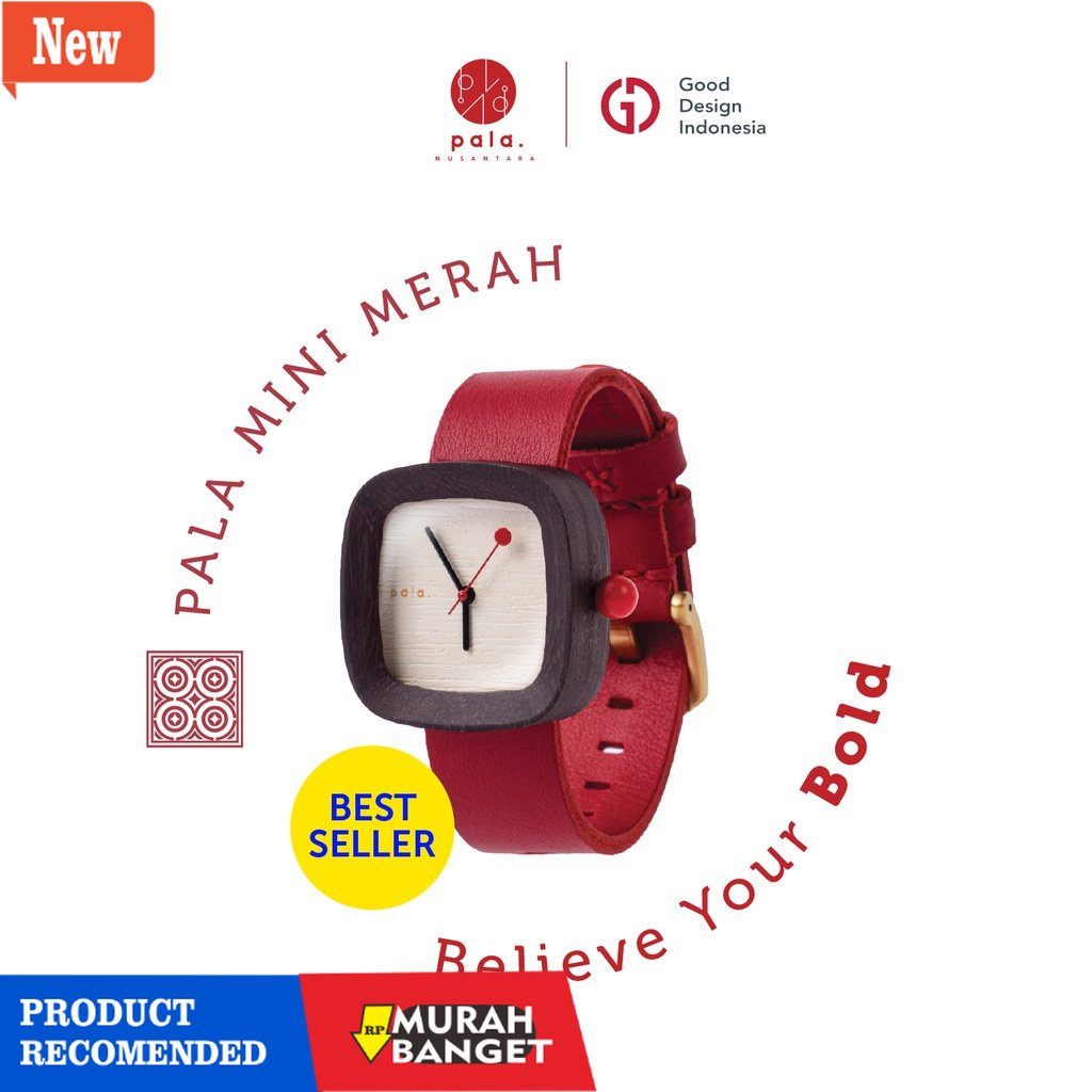 Jual Jam tangan couple terbaik- PALA Nusantara MERAH MINI JAM TANGAN ...