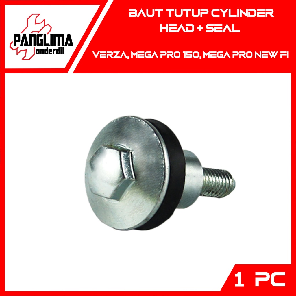 Jual Baut Tutup Head Mega Pro 150 & Mega Pro New FI & Verza Baud Cover ...