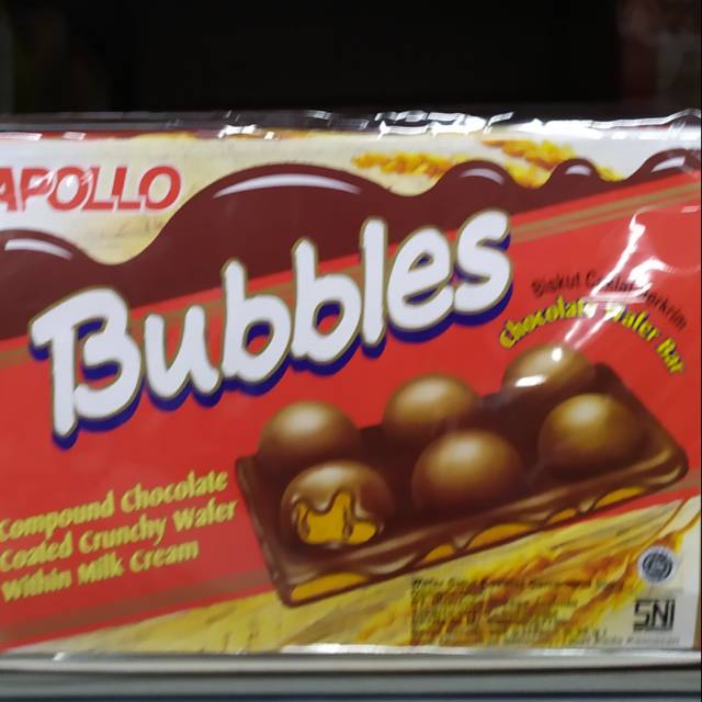 Jual apollo bubbles biskuit coklat | Shopee Indonesia