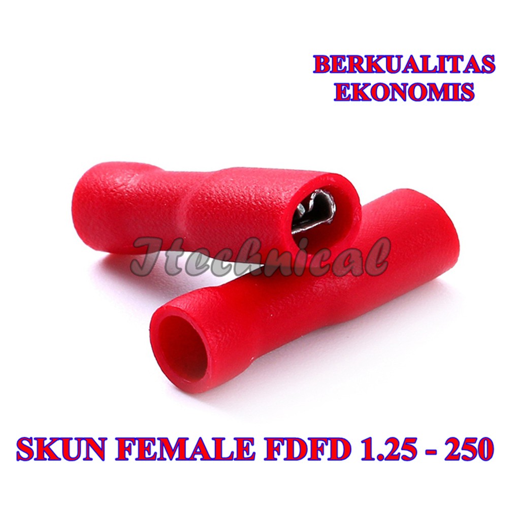 Jual KABEL SKUN FULLY VINYL FEMALE INSULATED FDFD 1.25 -250 INS ...