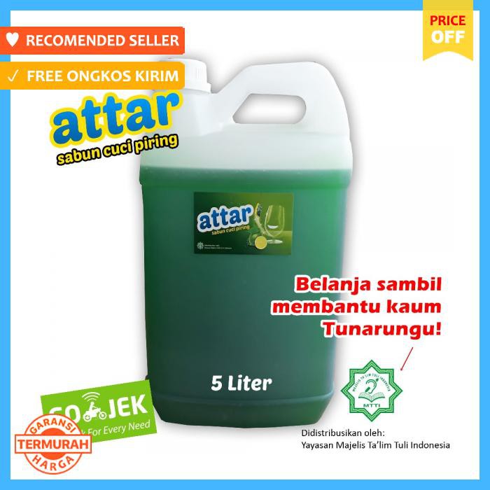 Jual Sabun Cuci Piring Attar 5 Liter | Shopee Indonesia
