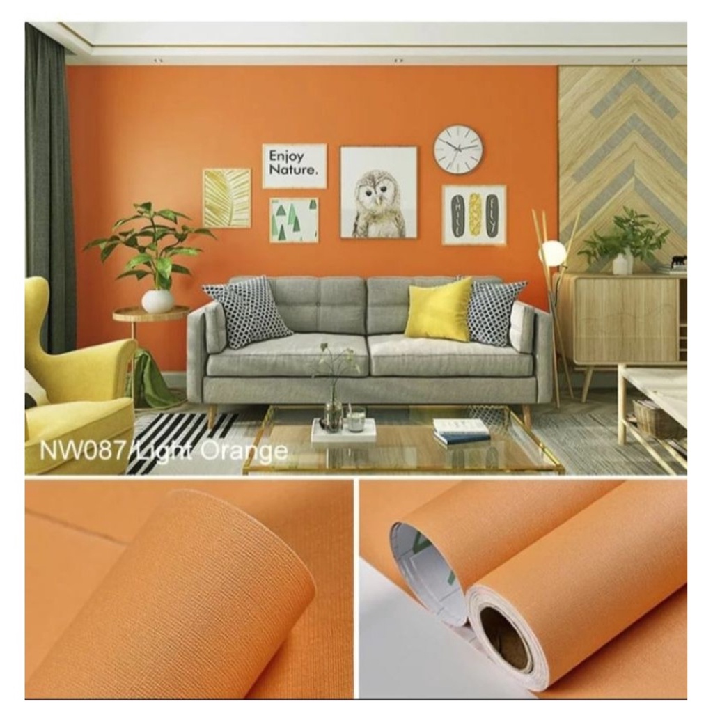 Jual Murah Paket 5 Roll Wallpaper Dinding / Stiker Dinding Anti Air / Walpaper Dinding Kamar ...