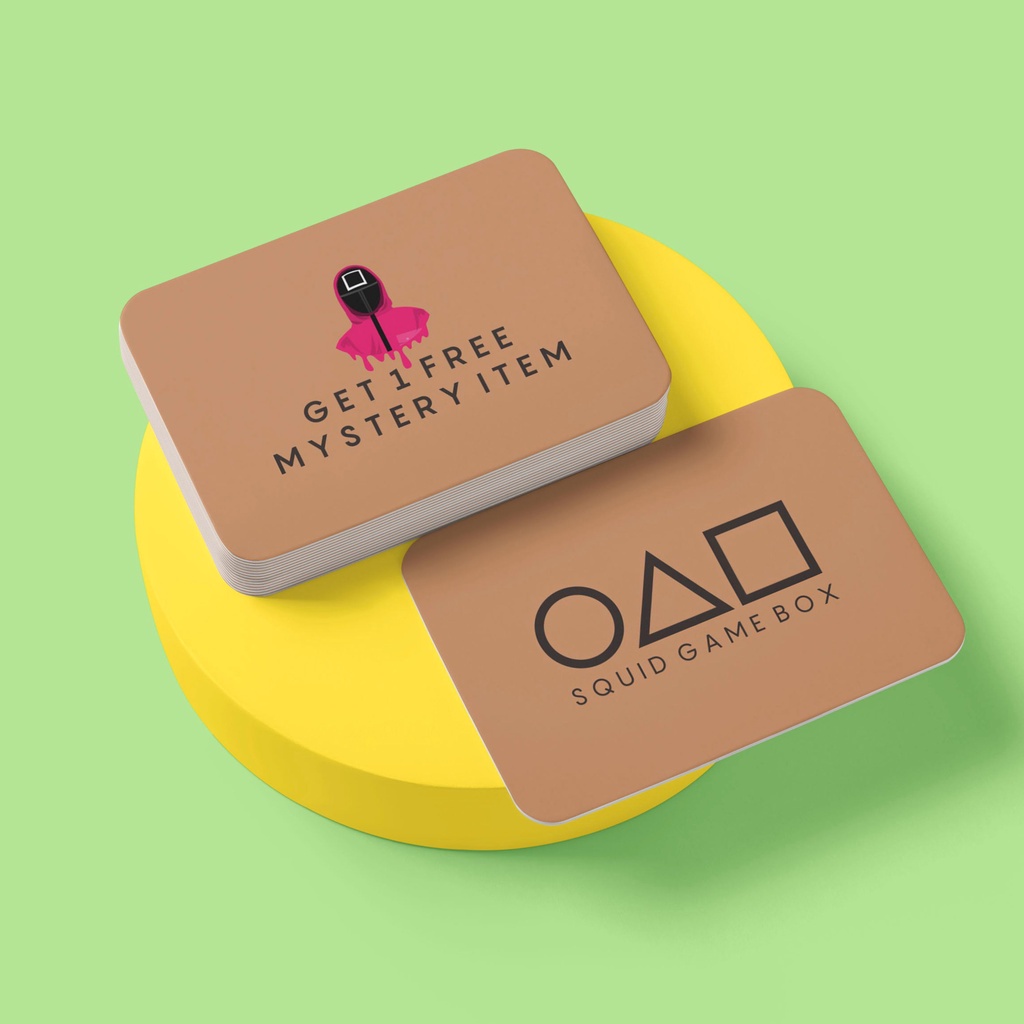 Jual Free Random Item Hadiah Gratis Termurah Squid Game Box | Shopee ...