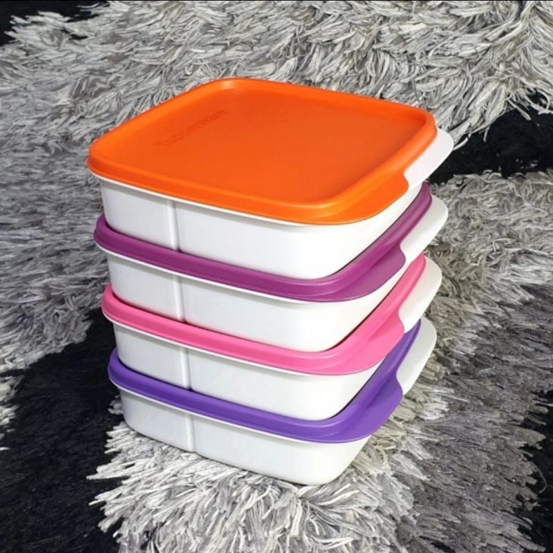 Jual tupperware lolly tup base putih per pcs -kotak bekal -kotak makan ...