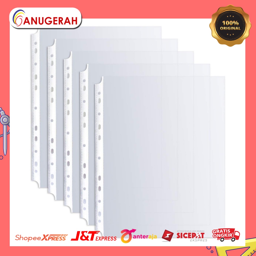 Jual BIG SHEET PROTECTOR A4/F4 ISI 10 LEMBAR | Shopee Indonesia