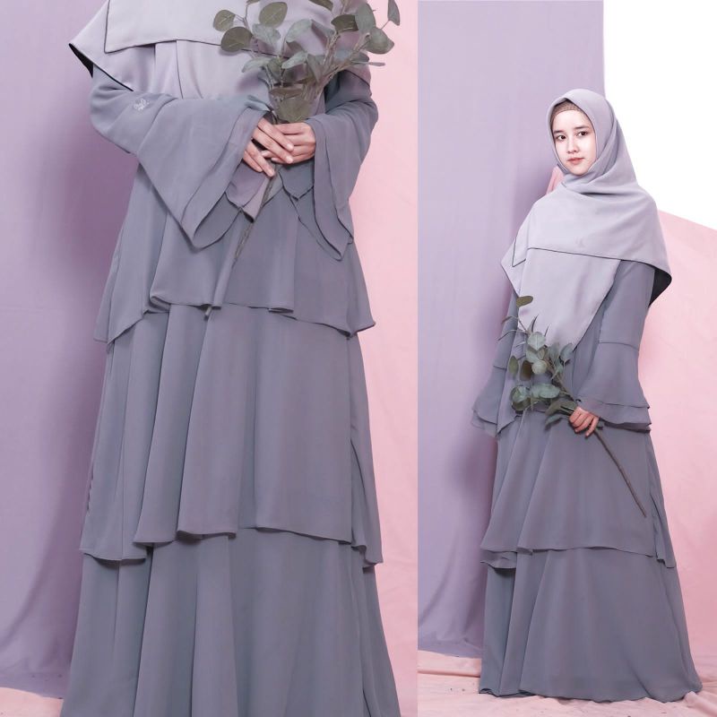 Jual GAMIS RUFFLE (HANYA GAMIS) by HIJAB ALILA | Shopee Indonesia