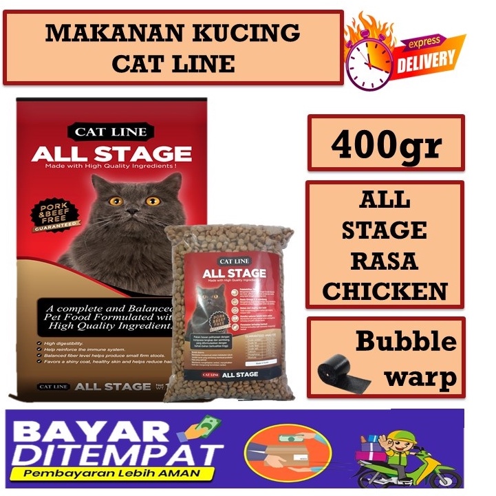 Jual Tridarma - Makanan Kucing CAT LINE ALL STAGE rasa chicken Kemasan ...