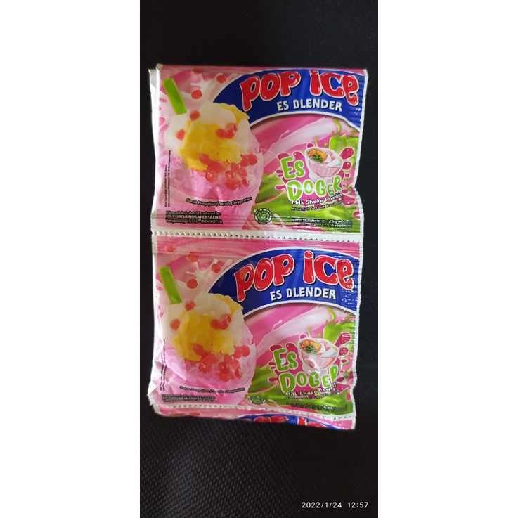Jual Pop Ice Es Blender Sachet | 25g x 10 sachet / 1 Renceng | Shopee ...