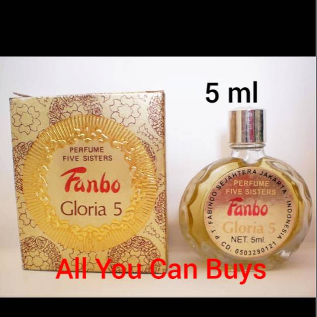 Jual Fanbo Gloria 5 Five Sisters Parfume Kecil 5 ml - Edp Parfum ...