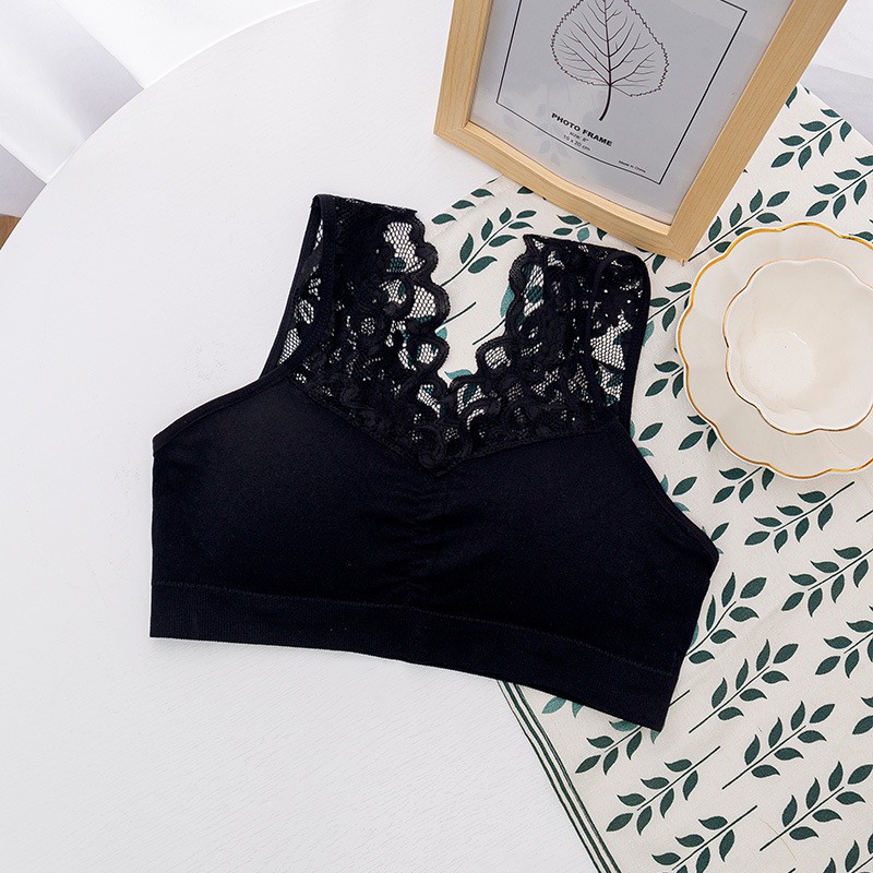 Jual Smile Bra Bh Wanita Tanpa Kawat Bahan Halus Pakaian Dalam Bralette ...