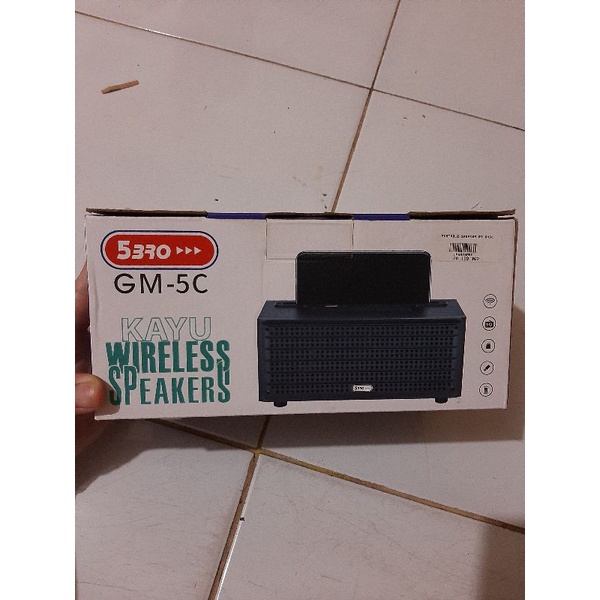 Jual 5Bro GM-5C kayu wireless speaker | Shopee Indonesia