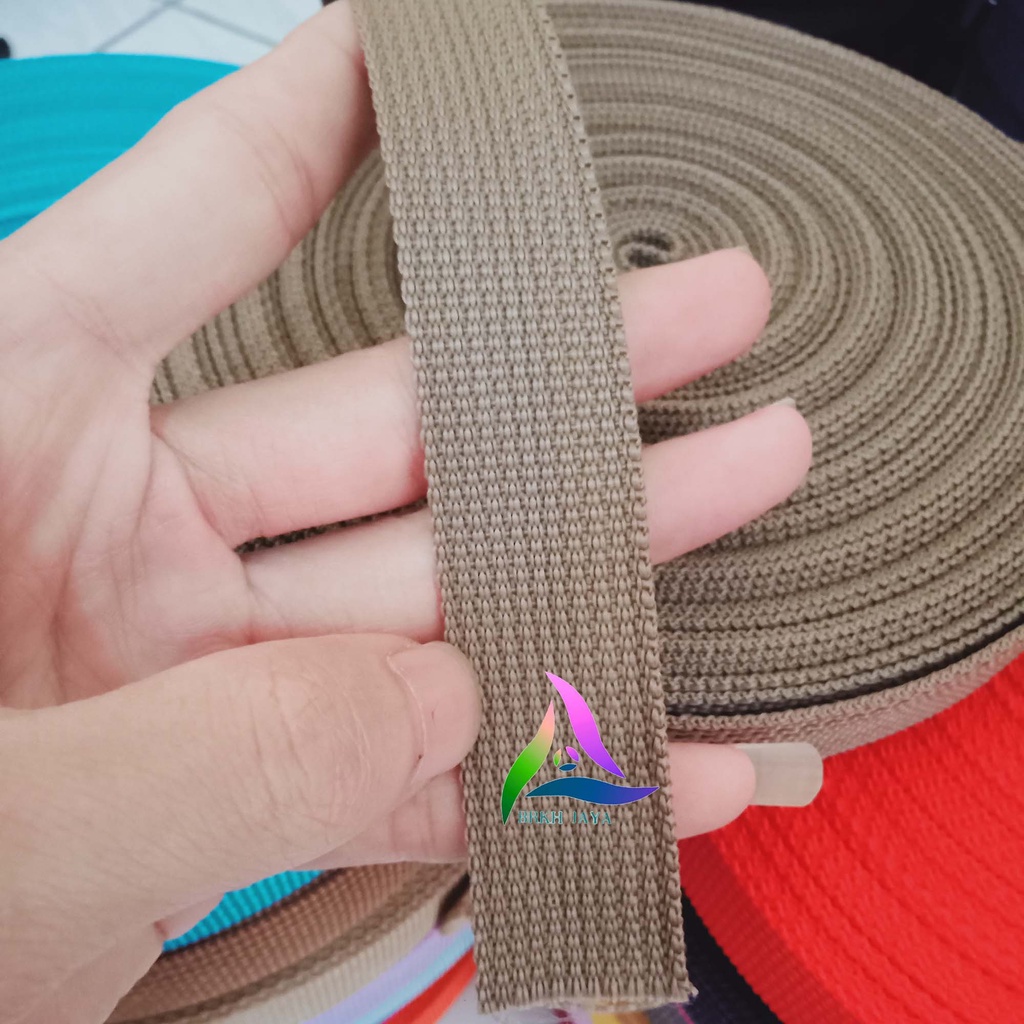 Jual TALI WEBBING STRAP TAS LT 2 CM / TALI TAS METERAN | Shopee Indonesia