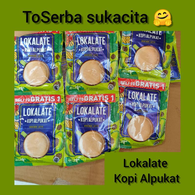 Jual LOKALATE . KOPI ALPUKAT ( 15 Gram ) | Shopee Indonesia
