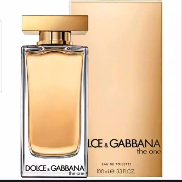 Jual Parfum Original Eropa Dolce & Gabbana The One EDT For women 100ml ...